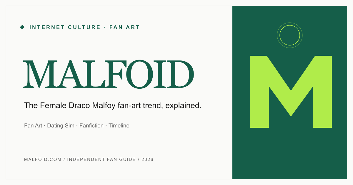 Malfoid Timeline From Female Draco Art To The 2026 Meme Malfoid 7287